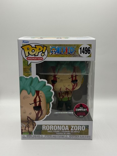 Funko Pop! One Piece Roronoa Zoro #1496 ComFest 2024 Vinyl Figure | eBay