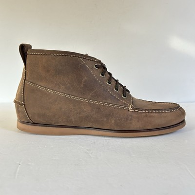 LL Bean Signature Mens Size 11D Handsewn Leather Chukka Boots Jackman ...