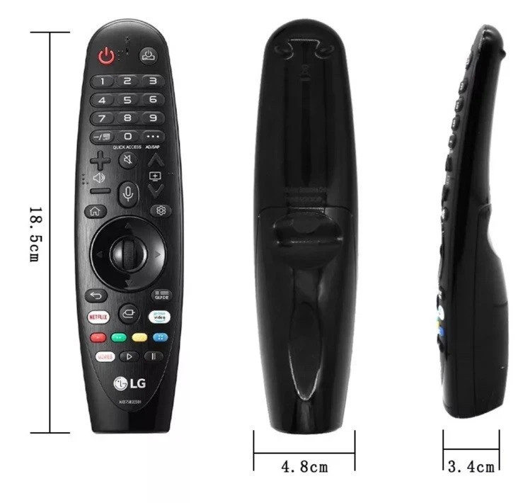 Magic LG MR20GA AKB75855501 Voice Magic Remote Control Scroll Wheel ...
