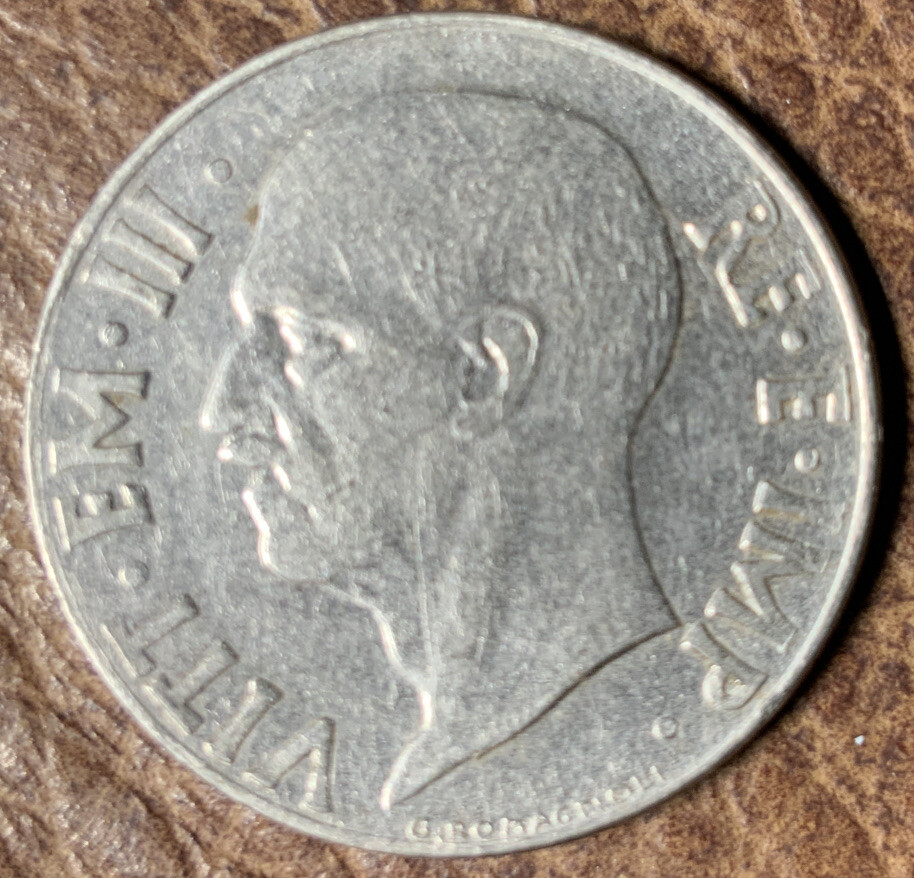 WW 2 Coins: 1 - Italian Fascist Mussolini Era C20-R centesimi coin 1940 ...
