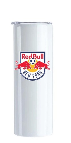 New York Red Bulls MLS Multicolor 20oz Insulated Tumbler Box Lid Straw ...
