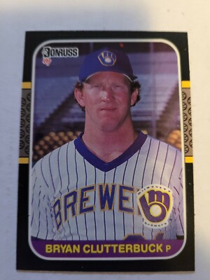 1987 DONRUSS BRYAN CLUTTERBUCK #397 NM | eBay