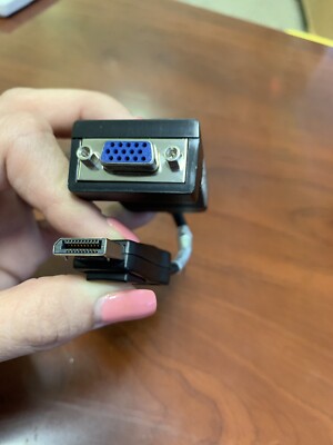 HP Display Port to VGA Adapter Connector (AS615AA) | eBay