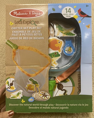 Melissa & Doug Let’s Explore Critter Net Play Set Outdoor Toddler Gift ...