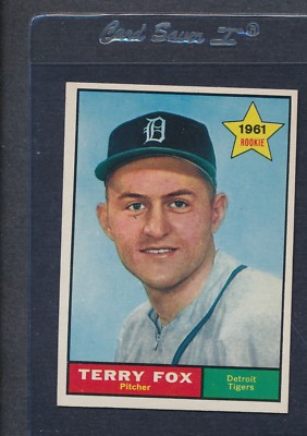 1961 Topps #459 Terry Fox Tigers NM *4192 | eBay