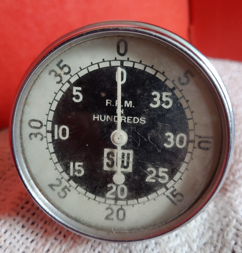 Vintage SW Stewart Warner Hand Held RPM Tachometer Tester | eBay