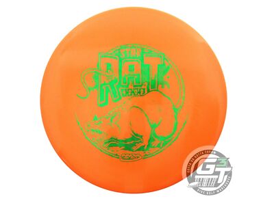 NEW Innova Star Rat 169g Orange Green Shatter Foil Midrange Golf Disc ...