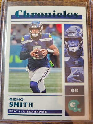 2022 Chronicles Geno Smith Teal SP Parallel #30 Seattle Seahawks | eBay