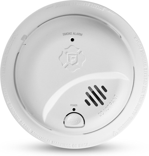 First Alert SMI100-AC, Hardwire Interconnect Smoke Alarm with Battery ...