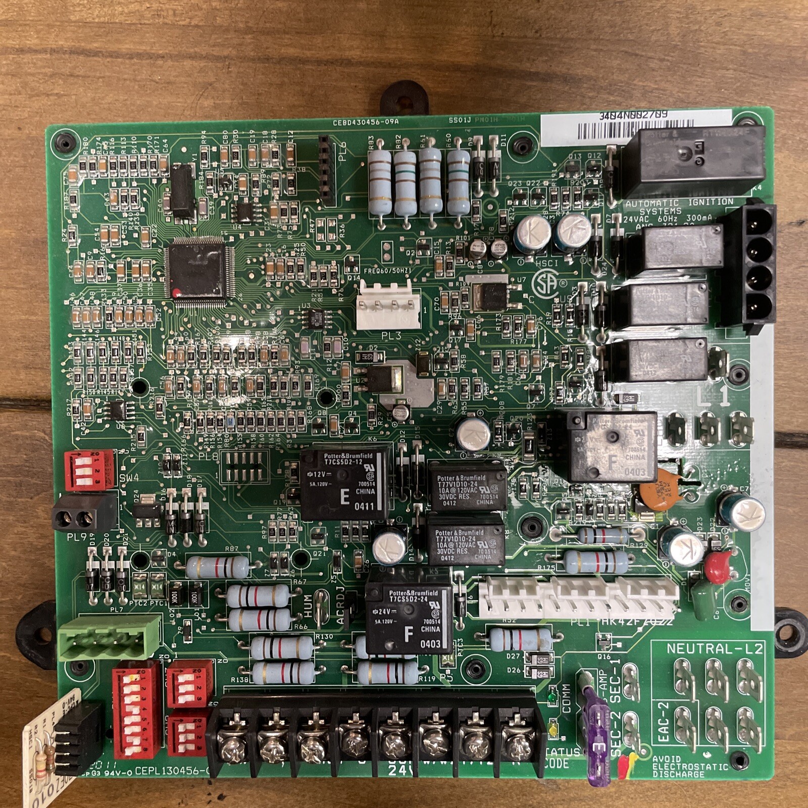 316 Carrier control board, HK42FZ022, 3404N002709, CEBD430456-09A ...