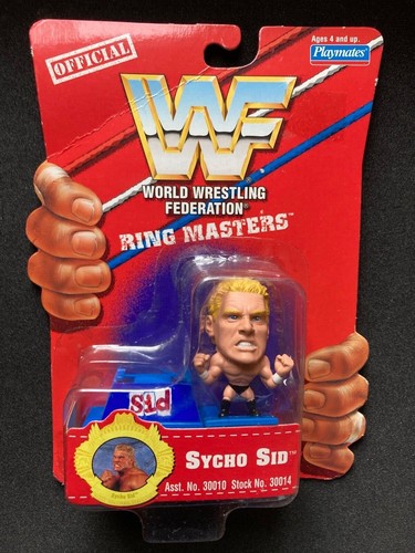 1997 WWF Ring Masters Sycho Sid Figure Sealed | eBay
