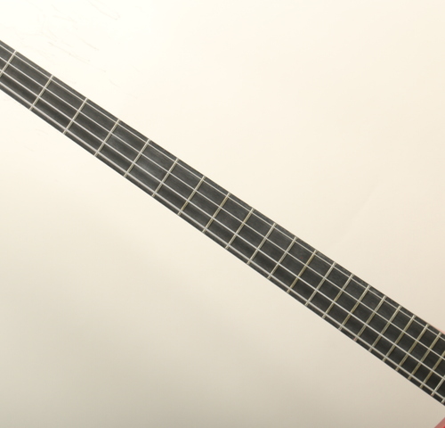 Custom Axe Electric Bass Guitar 4-string Red Color with Awl Chrome ...