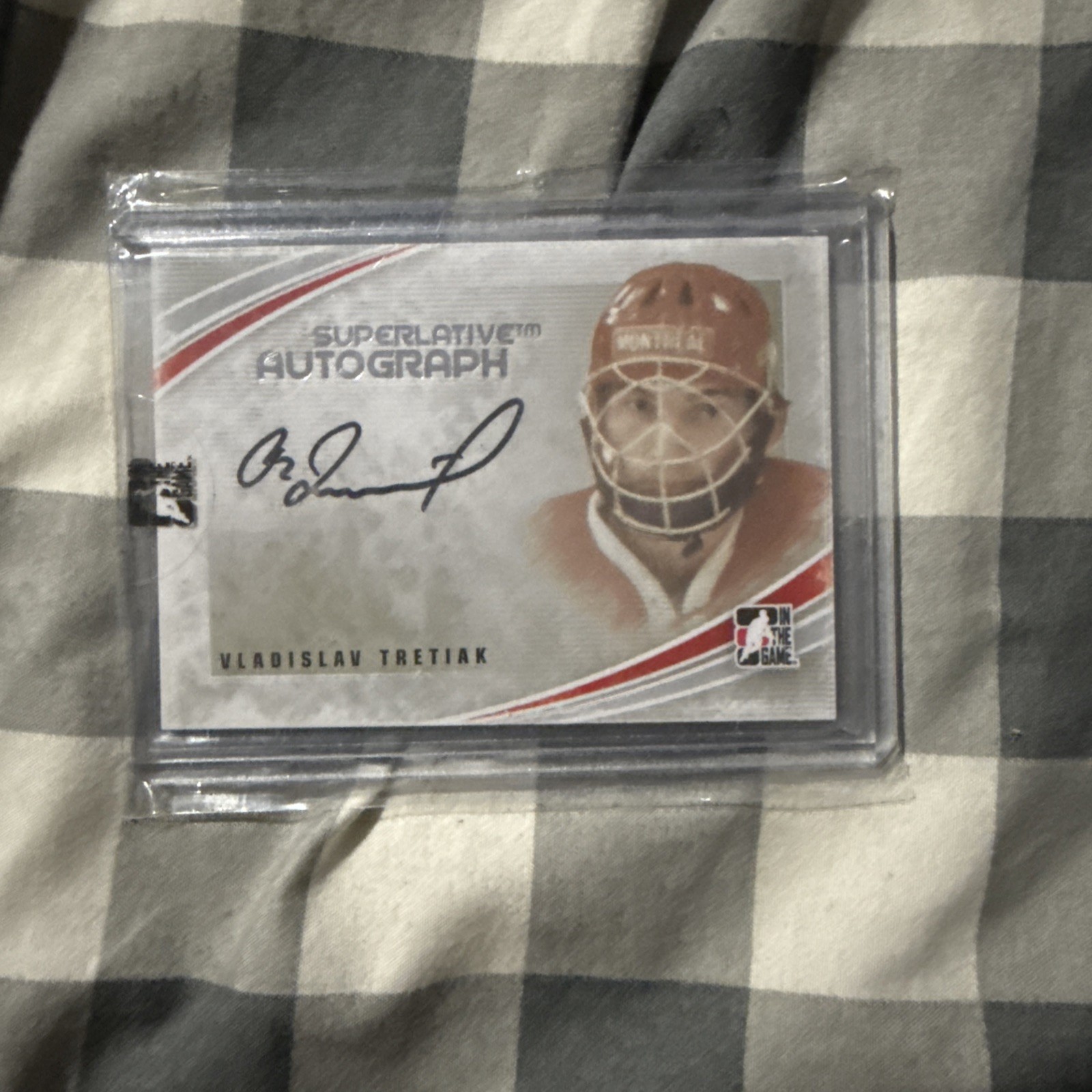 itg superlative Autograph Vladislav Tretiak | eBay
