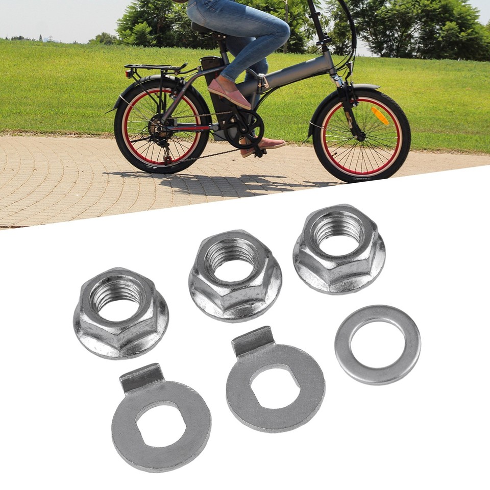 Electric Bike Hub Motor Replacement Bolts 12mm Steel Nuts and Safety ...