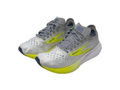 Brooks Hyperion Elite Men's Size 7D Nightlife Grey Volt Green ...
