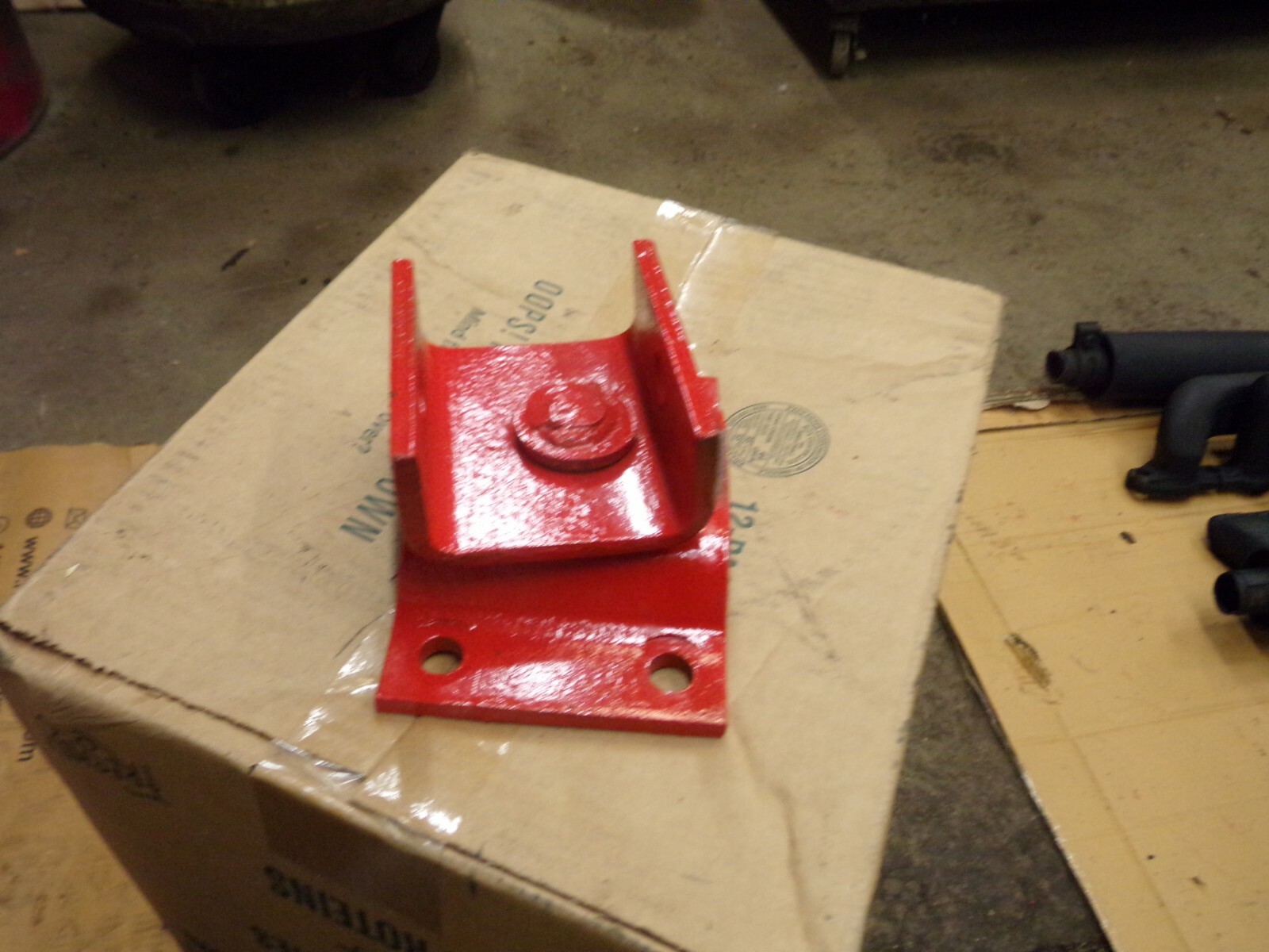 Ford 8N Tractor original main drawbar draw bar anchor brace bracket for ...