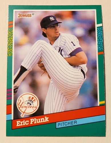 ERIC PLUNK 1991 Donruss #593 New York Yankees | eBay