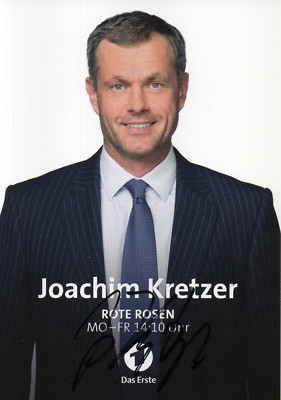 Autogramm - Joachim Kretzer (Rote Rosen) - 3. Auflage | eBay.de