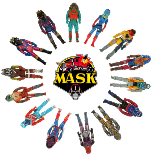 Kenner MASK Vintage 1987 Series 3 Figures And Masks (Choose Your ...