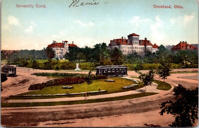 Cleveland University Circle Early 1900's Ohio Postcard | eBay