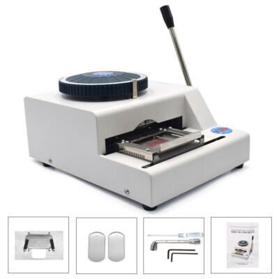 Stamping & Embossing - Military Dog Tag Machine