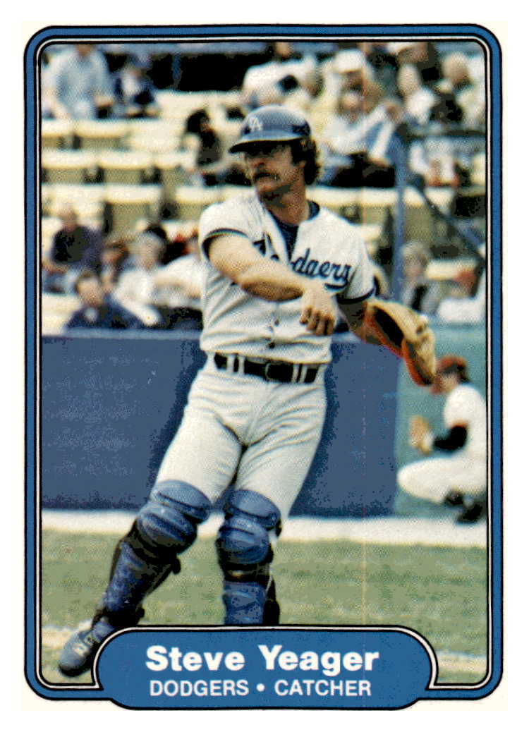 1982 Fleer Steve Yeager 29 | eBay