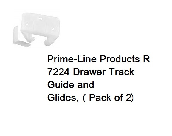 Prime-Line Products R 7224 Drawer Track Guide and Glides,(Pack of 2) | eBay