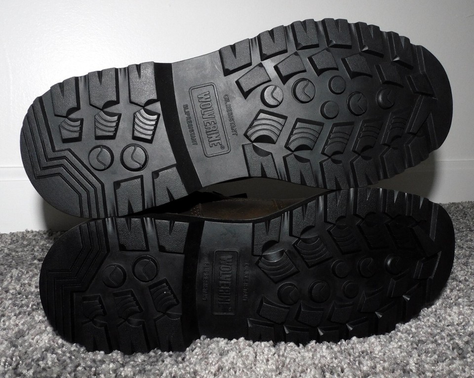 Wolverine Men's Floorhand Waterproof Steel-Toe 6" Work Boots NEW Size 7 ...