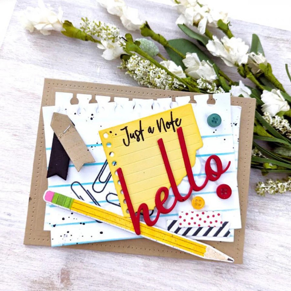 Metal Cutting Dies Notebook DIY Scrapbooking Embossing Paper Card ...