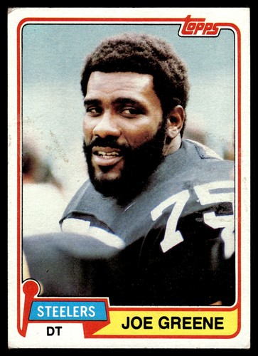 Joe Greene 1981 Topps Card #495 | eBay