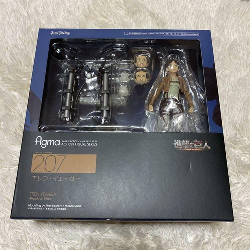 Attack On Titan Eren Yeager Action Figure Figma 207 Collection Toy From ...