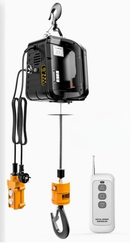 Portable Wireless Remote Control Electric Hoist 220v Suspended Crane ...