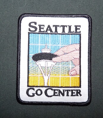 Original Seattle Go Center (Boardgame) Embroidered Jacket Patch | eBay