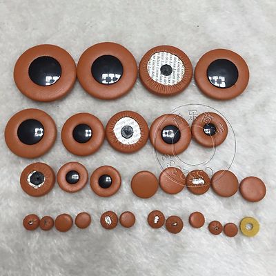 1 set Excellent Soprano sax pads Real leather Good material for Curved ...