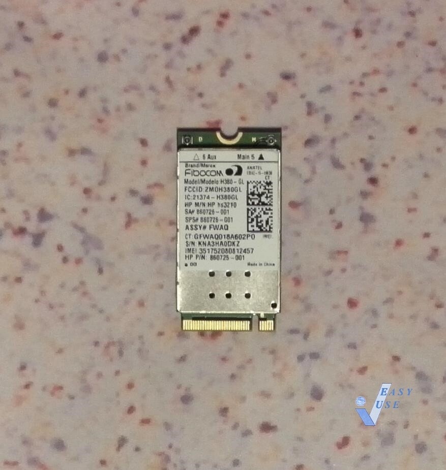 HP hs3210 HSPA+ WWAN Modul EliteBook 820 840 850 Probook 640 650 ...