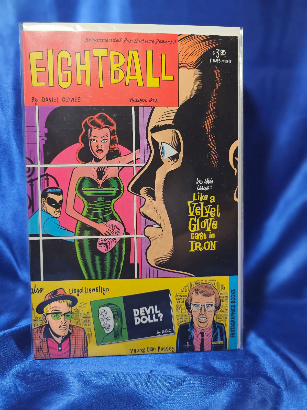 Eightball 1 Fantagraphic Books 5th Print 1994 Daniel Clowes FN/VF 7.0 ...