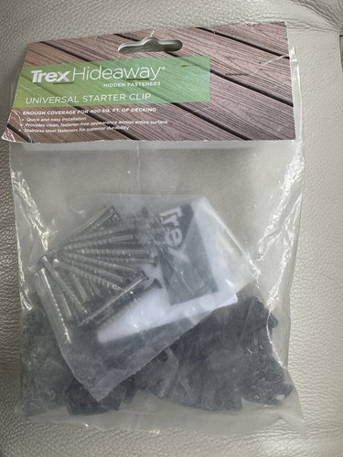 Trex Hideaway Universal Starter Clip | eBay