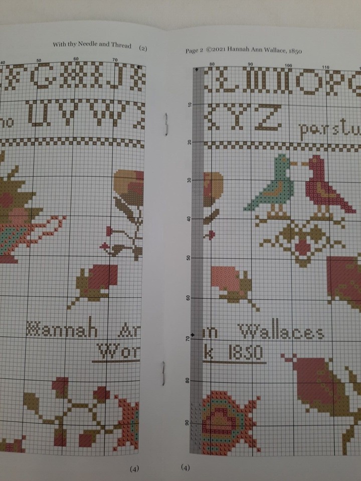With Thy Needle & Thread Cross Stitch Pattern Chart ~ Hannah Ann ...