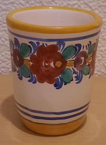 Krug mit 6 Bechern - Slowakische Volks-Majolika - Modra - Keramik ...