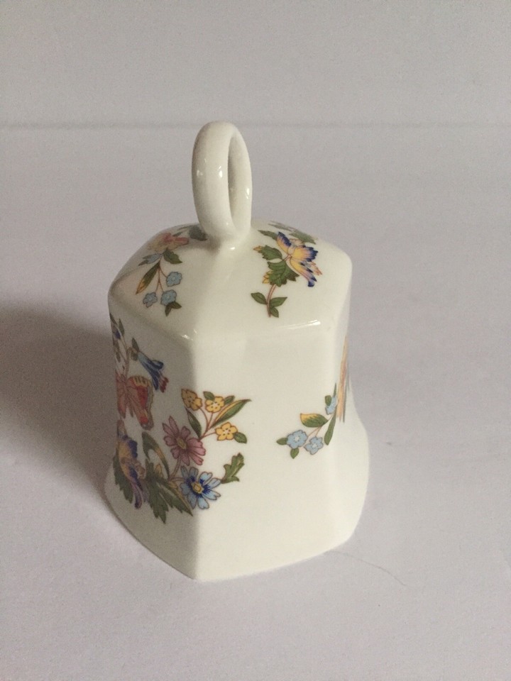 Aynsley “Cottage Garden” Bell Fine English Bone China 3.5” Tall | eBay UK