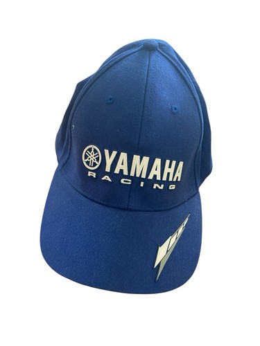 Yamaha Factory Racing Vtg Graphic Blue Baseball Hat L/XL | eBay