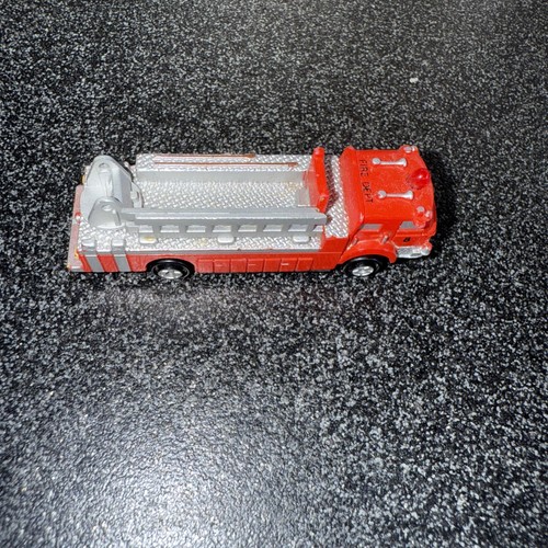 Micro Machines Miniature Fire Engine Semi Truck Rescue Deluxe Small Toy ...