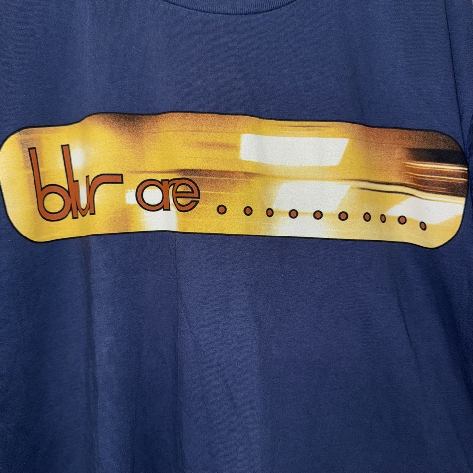 Vintage 90s 1997 Blur UK Tour T-Shirt, Large - Britpop / Rare | eBay