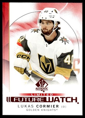 2024-25 SP Authentic Limited Future Watch Rookie Red Lukas Cormier ...