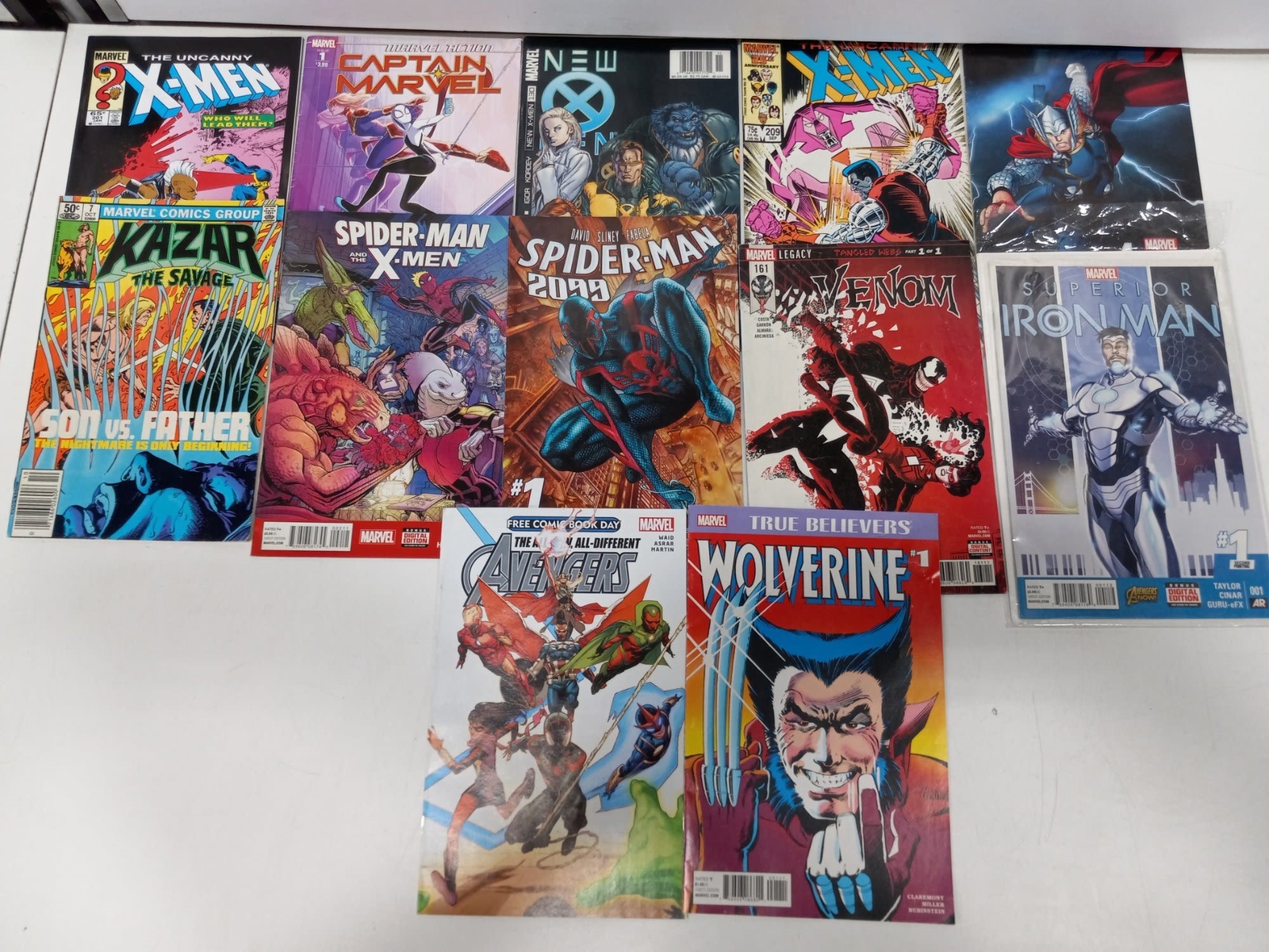 Lot of 12 Marvel Comic Books | eBay