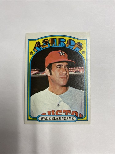 1972 Topps Baseball Wade Blasingame Houston Astros Card #581 | eBay