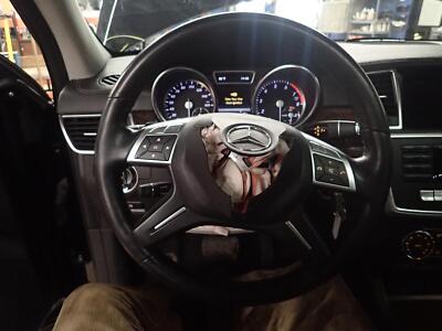 2013-2016 Mercedes-Benz GL450 Black Leather Steering Wheel 13 14 15 16 ...