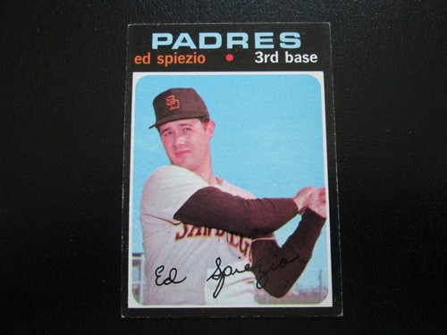 ED SPIEZIO 1971 TOPPS BASEBALL CARD # 6 | eBay