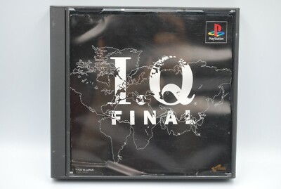 IQ FINAL PS1 PlayStation Play Station Japan JP Game NTSC-JAPAN F/S | eBay