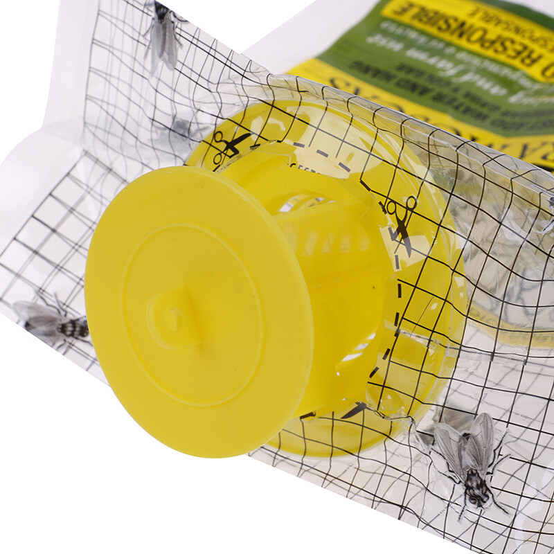 3-10Pc Disposable Fly Catcher Rescues Outdoor Fly Trap Bag Catches ...